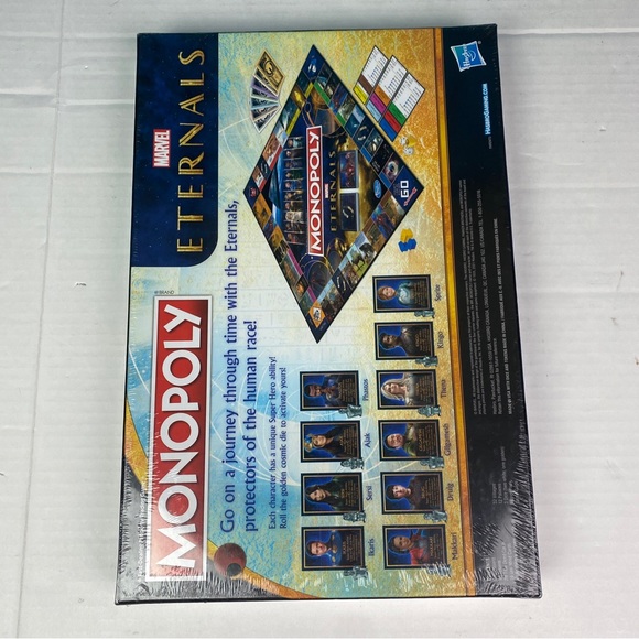 Hasbro | Toys | Monopoly Marvel Eternals Board Game With Collectible ...